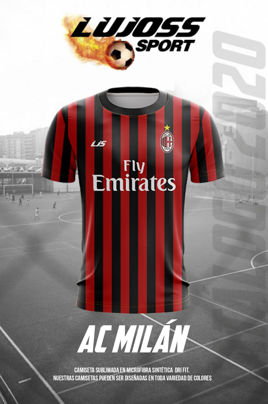 Equipo sublimado personalizadas adulto – LJS